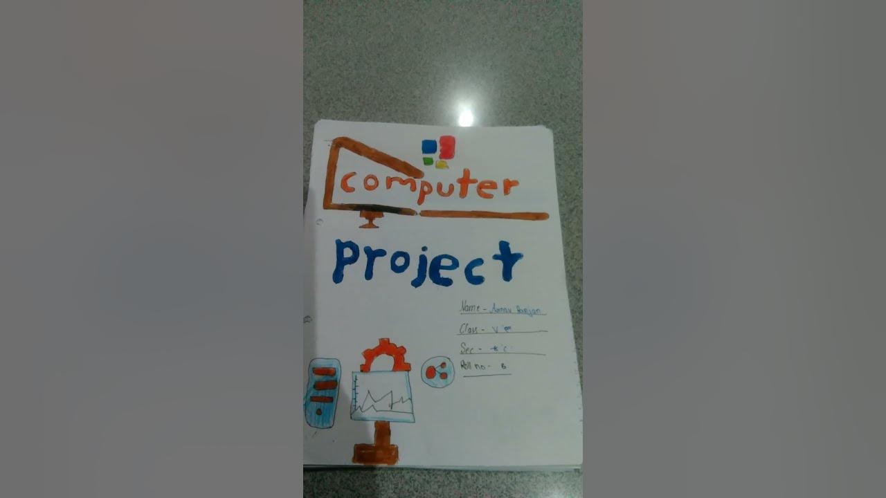 computer front page design - YouTube