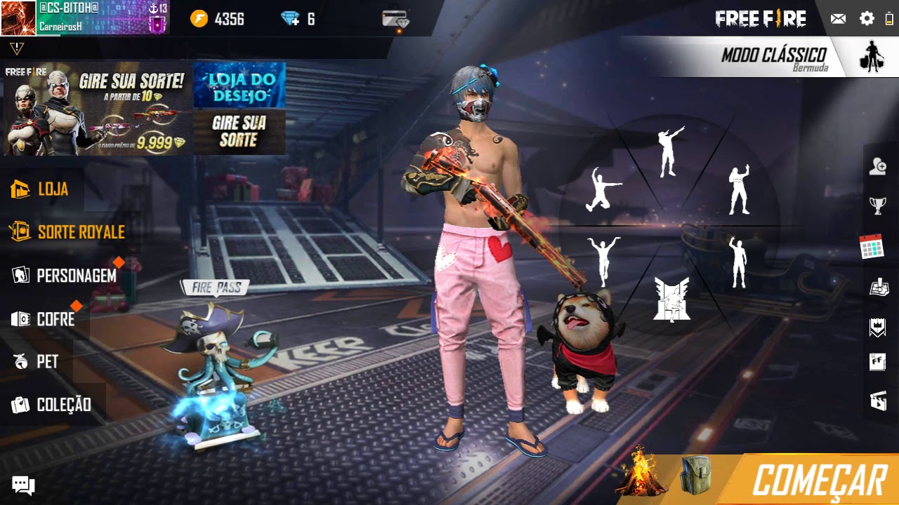 EMOTES-FREE FIRE - YouTube