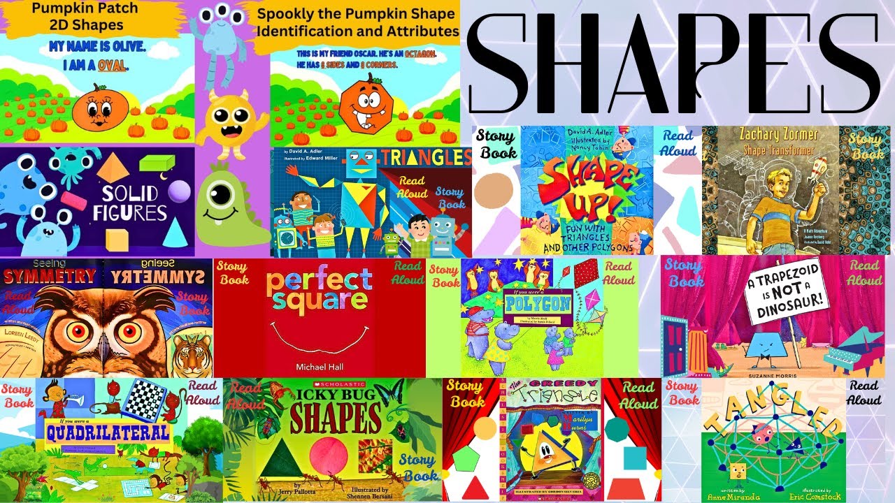 Shapes Collection: Kid's Educational Read-Aloud #kids #story #books # ...