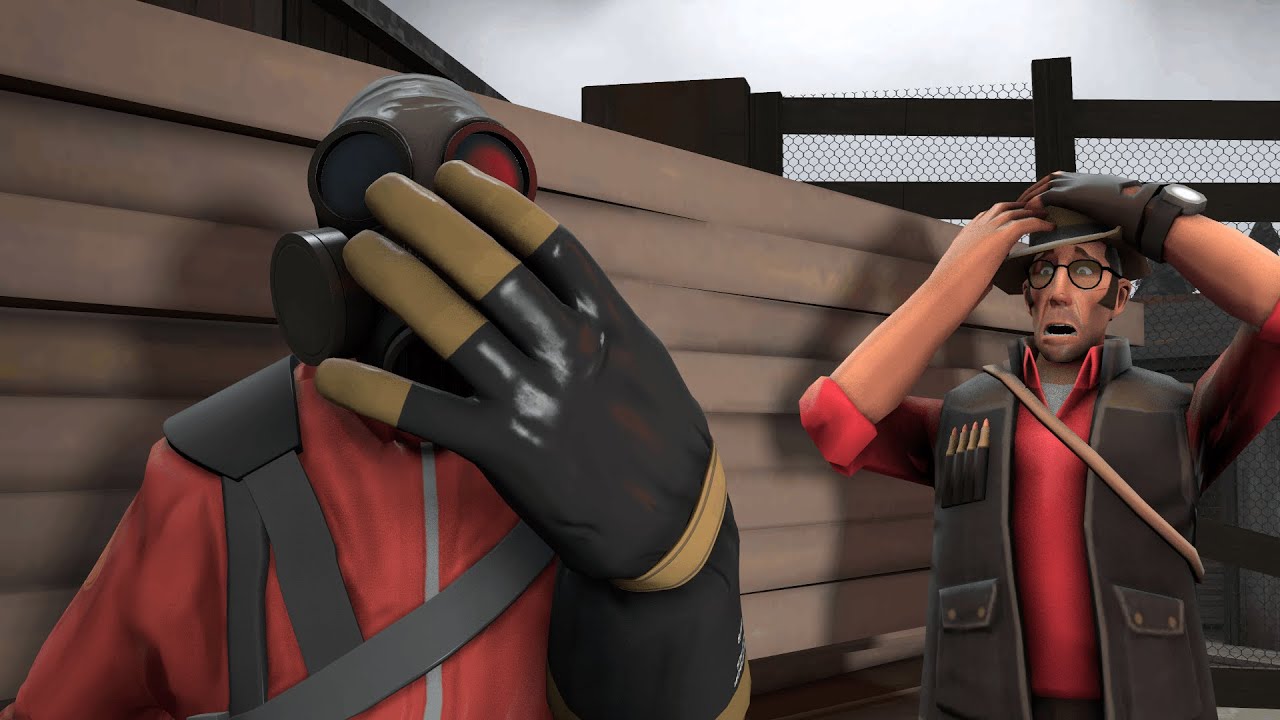[SFM] Pyro Shows his Face - YouTube