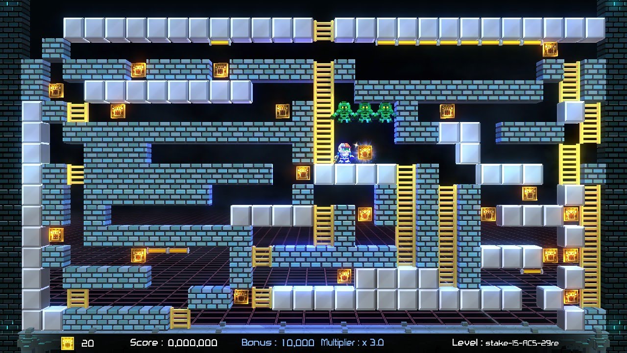 Lode Runner Legacy World Level(steam):stake-15-AC5-29re - YouTube