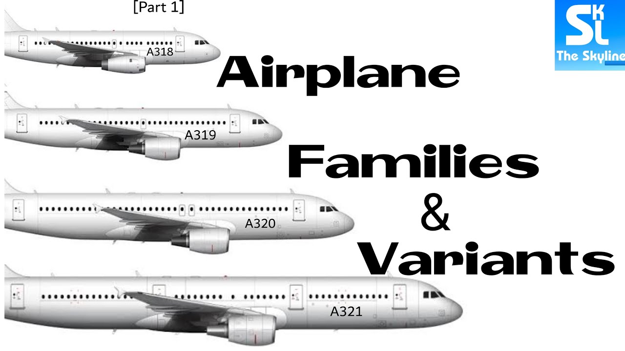 How To Identify Airbus & Boeing Airplane Families/Variants (Part 1 ...