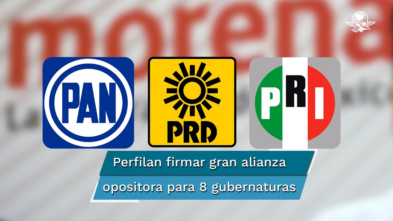 Avanza la coalición entre PRI, PAN y PRD - YouTube