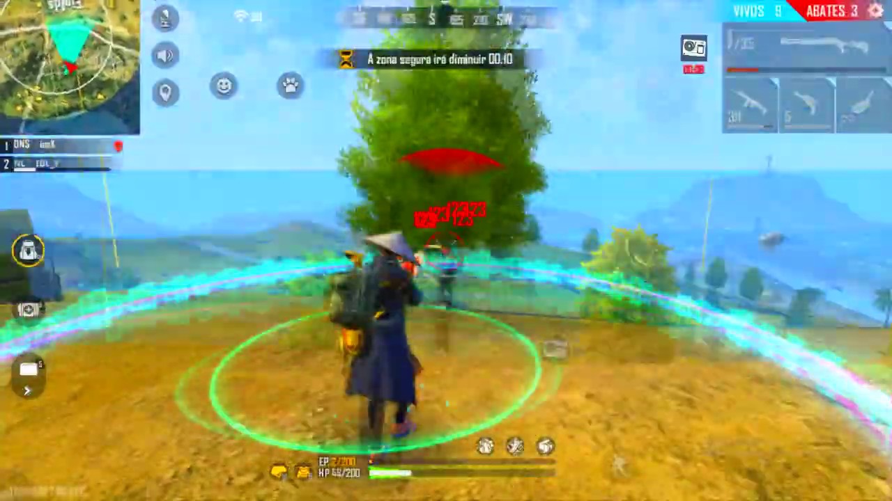 ONLY RED DAMAGE 👺🤖 - HIGHLIGHTS FREE FIRE 🤬 - YouTube