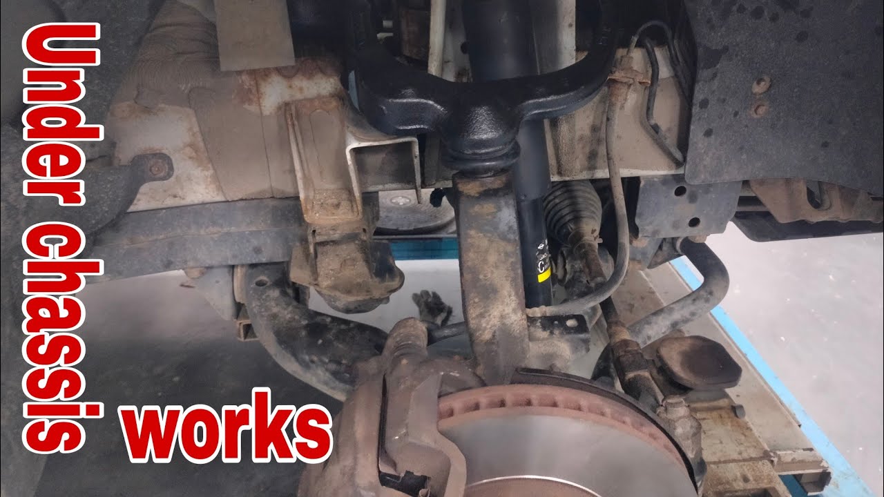 Under chassis works - YouTube