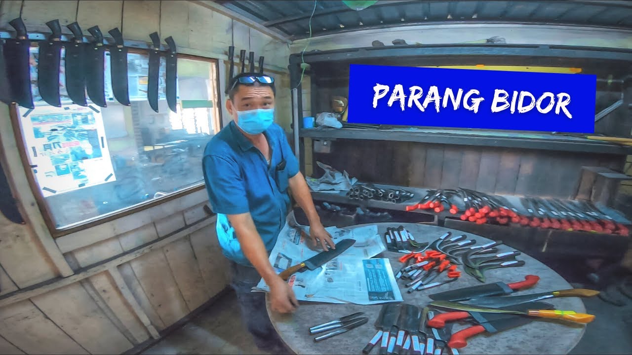 Parang Bidor Cap Pedang | Malaysian Well-known Parang Maker - YouTube
