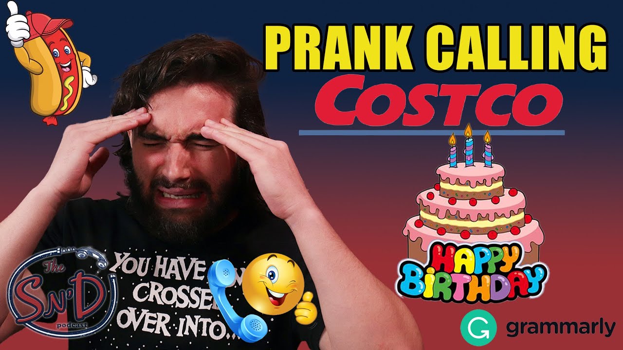 Comedian Prank Calls Costco?! - YouTube