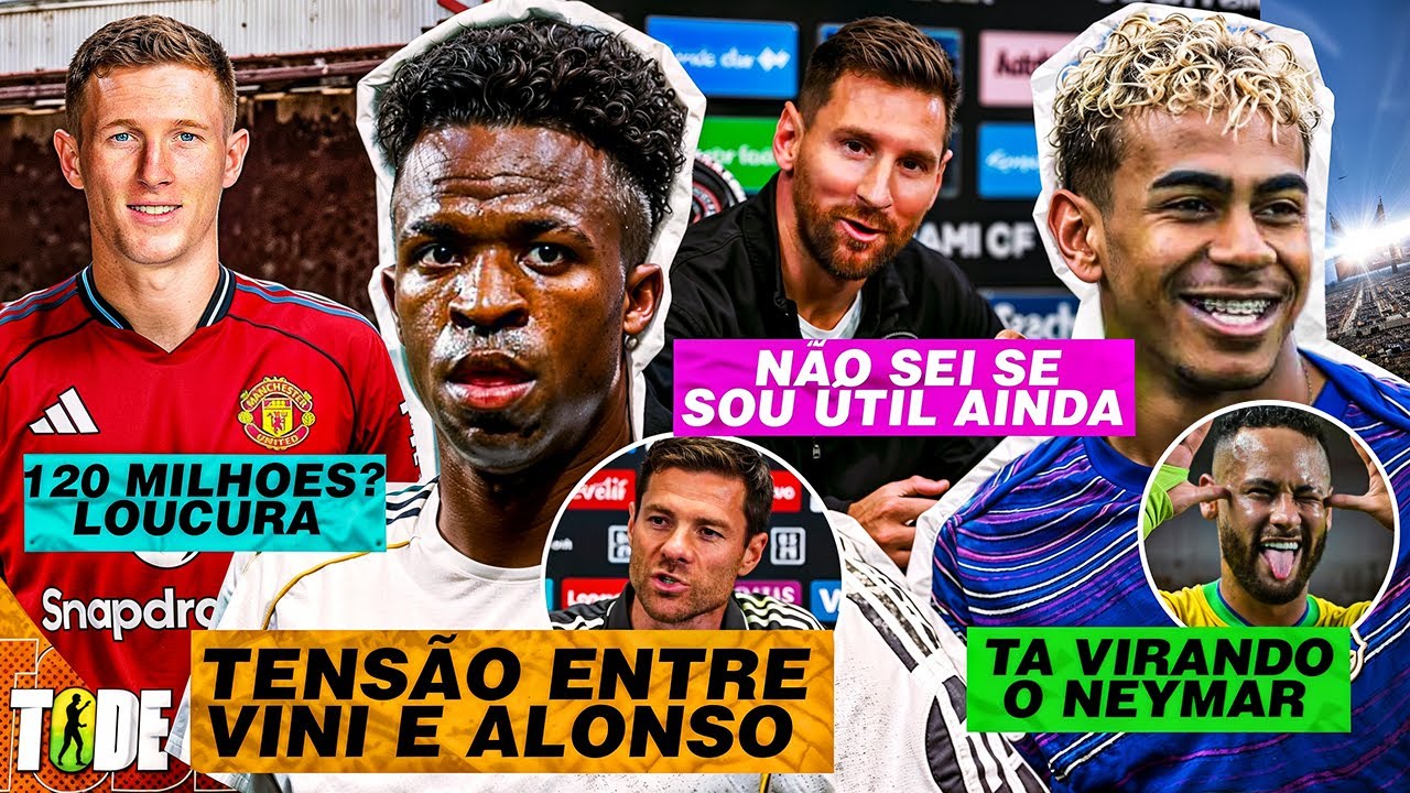 "YAMAL ESTÁ SE TORNANDO NEYMAR" l VINI JR x XABI ALONSO l MESSI NÃO ...