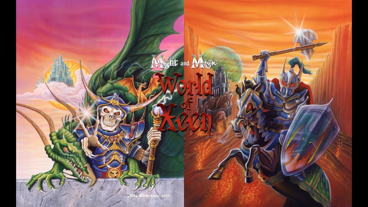 Might & Magic World of Xeen part 1: Intro and Character Creation - YouTube