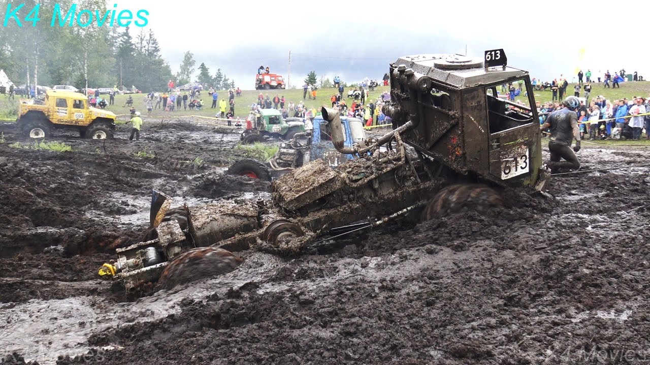 4x4 Proto-Sisu Truck in Off-Road race - YouTube