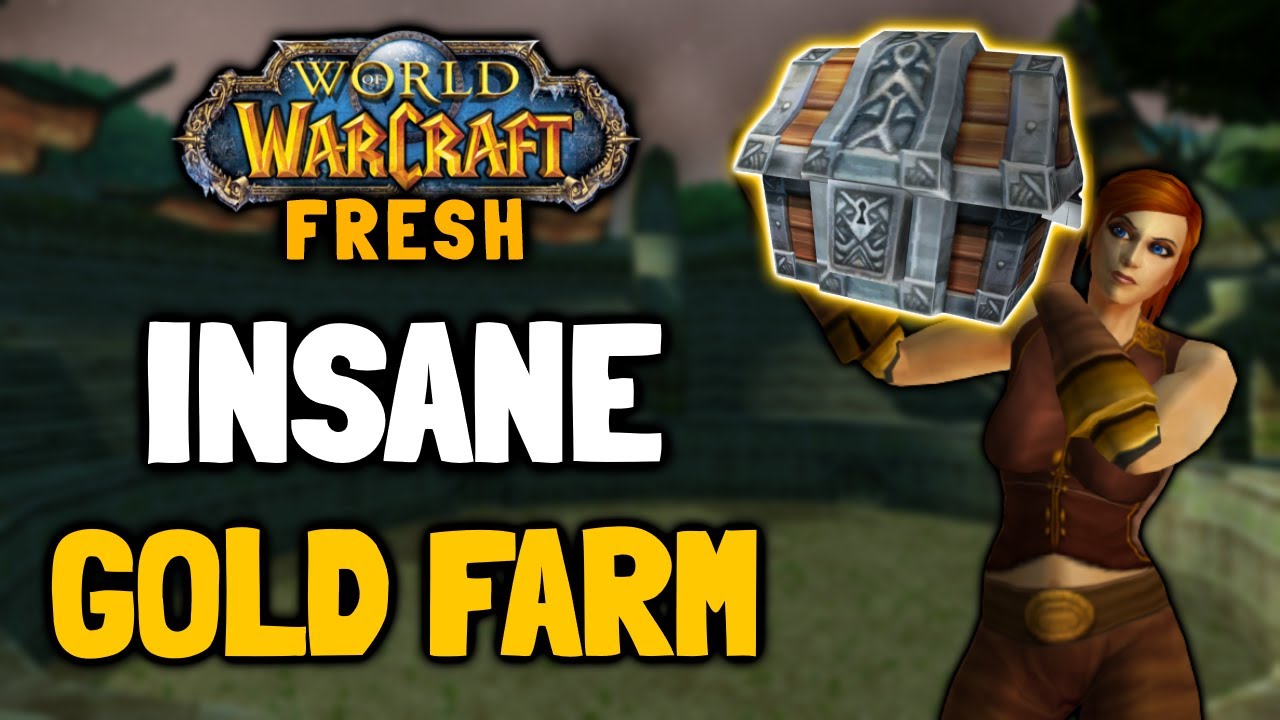 Big Gold Opportunity on The Fresh WOTLK Classic Servers - YouTube