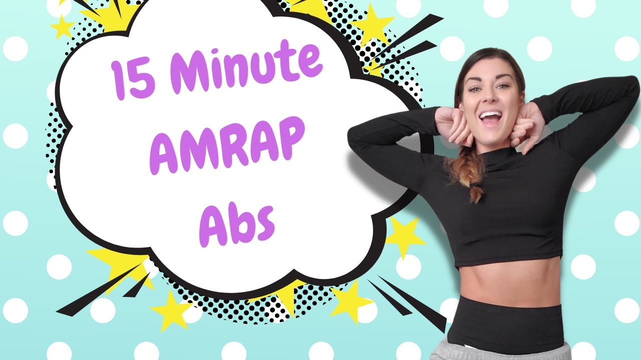 15 Minute AMRAP Weighted Core Workout - YouTube