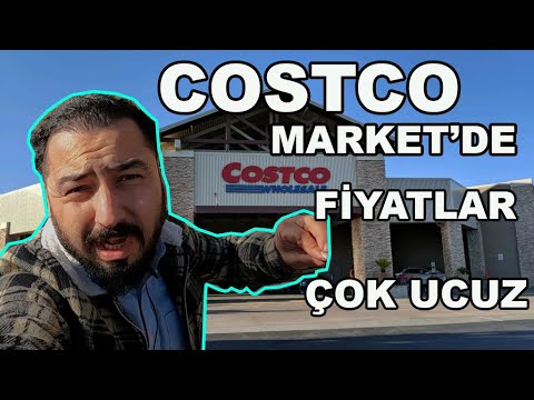 Amerika'da Costco Market'e Gittim! 🛒 Fiyatları Sizler İçin İnceledim | Ercan Pekdemek