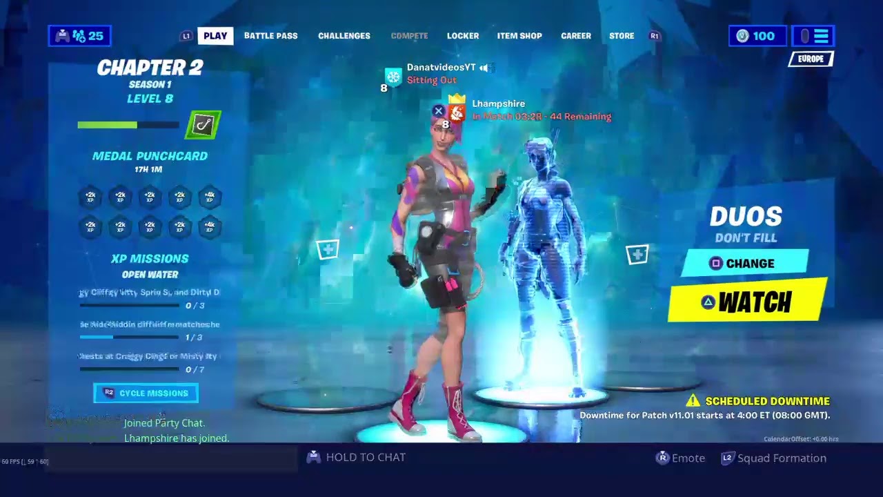 Lets play Fortnite Chapter 2 season 1 - YouTube