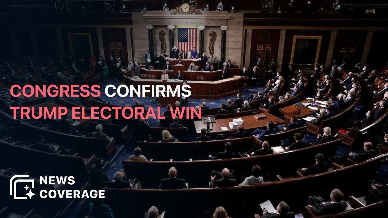 Congress Certifies Donald Trump's Electoral College Victory Amidst New ...