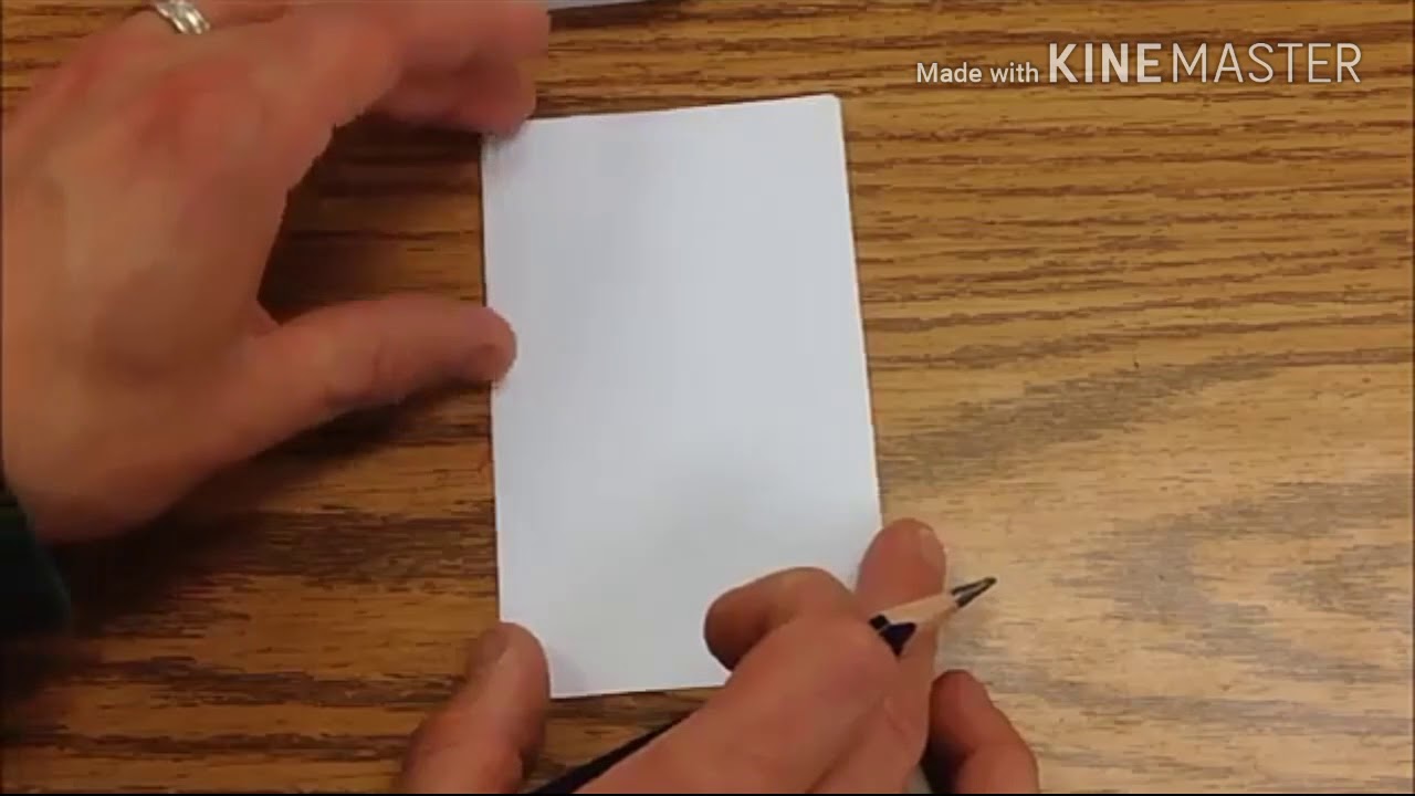 How to make a flip book with notice cards !! Easy!!latest method - YouTube