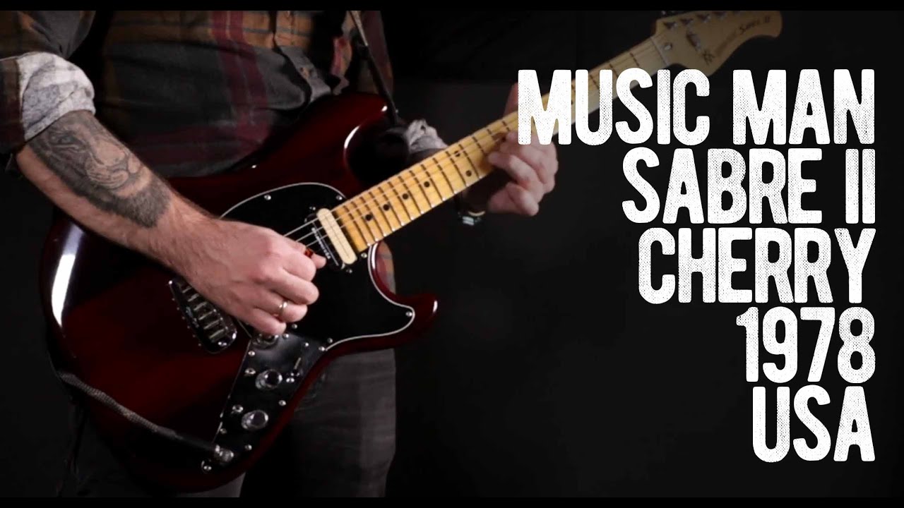 Music Man Sabre II Cherry 1978 USA - YouTube