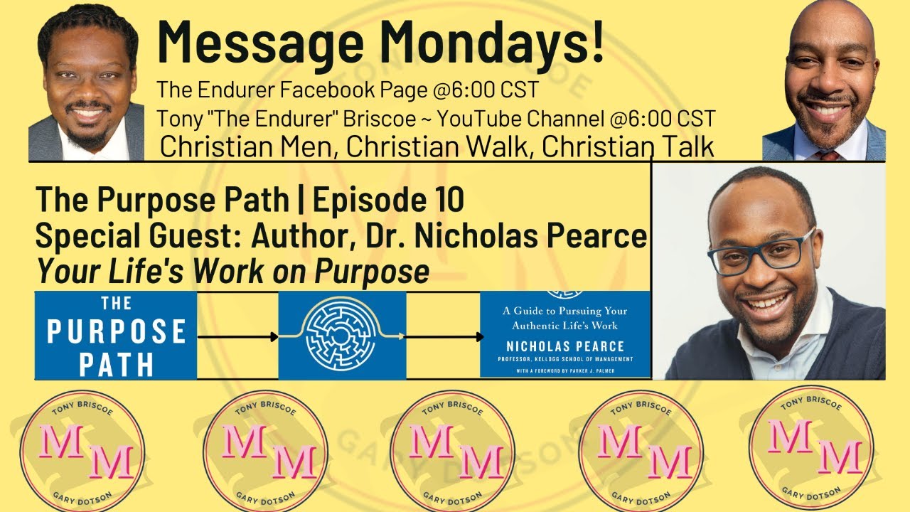 Message Monday's | Guest Author, Dr. Nicholas Pearce - YouTube