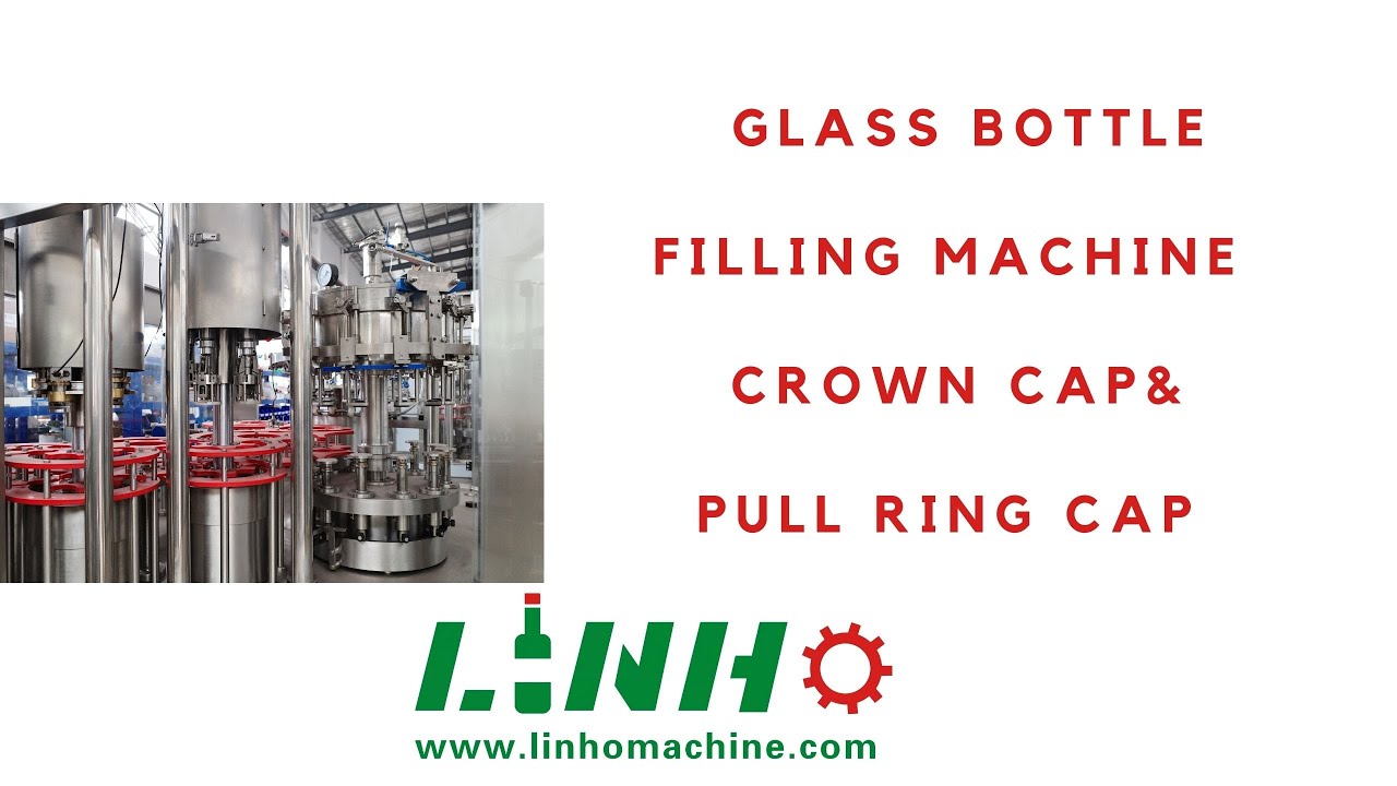 Crown Cap and Pull Ring Cap Capping Machine/Filling Machine/Glass ...