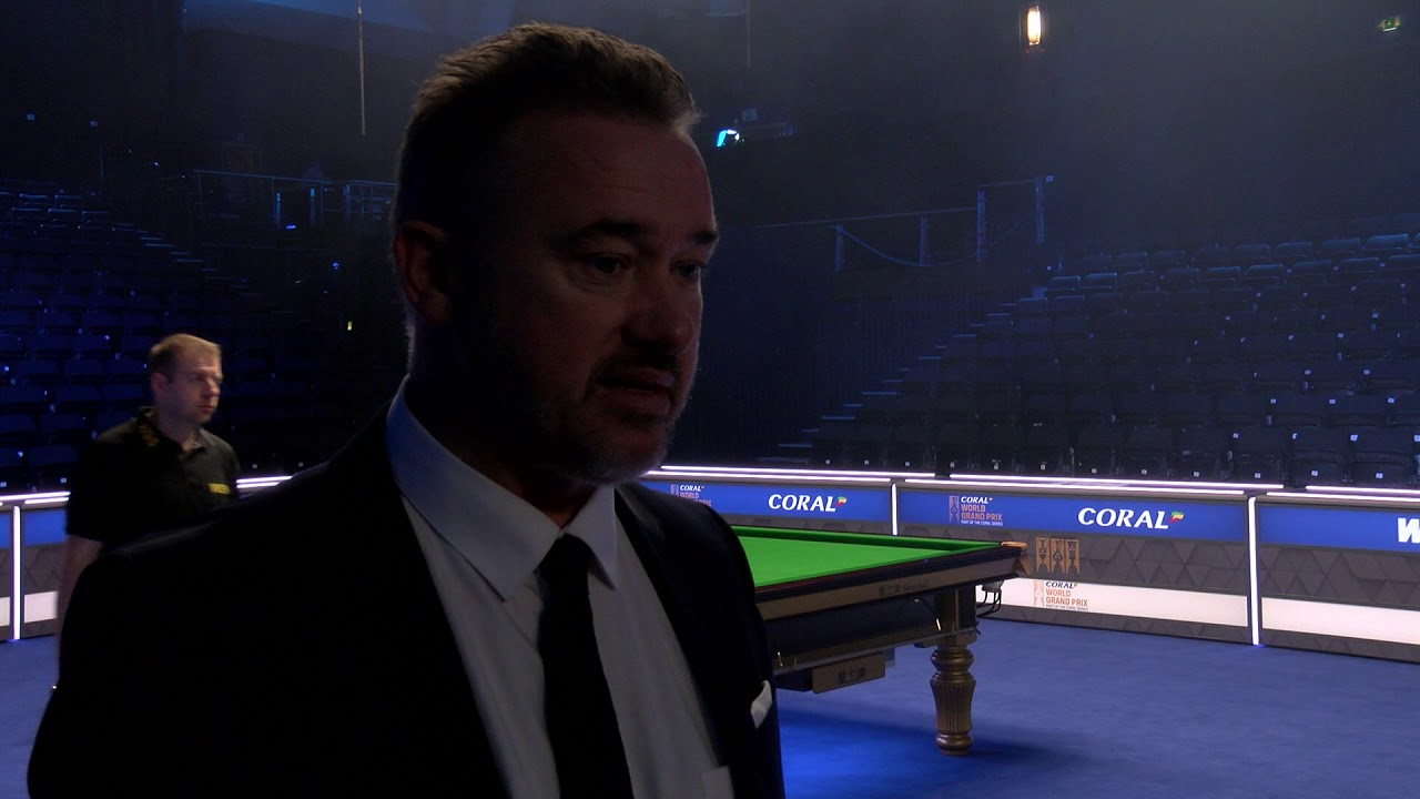 Interview with Stephen Hendry on the Coral World Grand Prix - YouTube