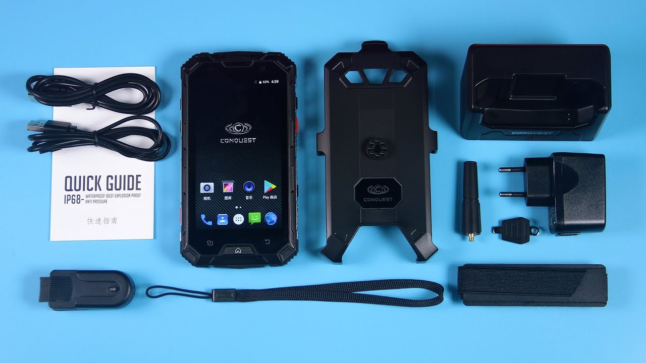 CONQUEST S8 Unboxing and Hands On video - YouTube