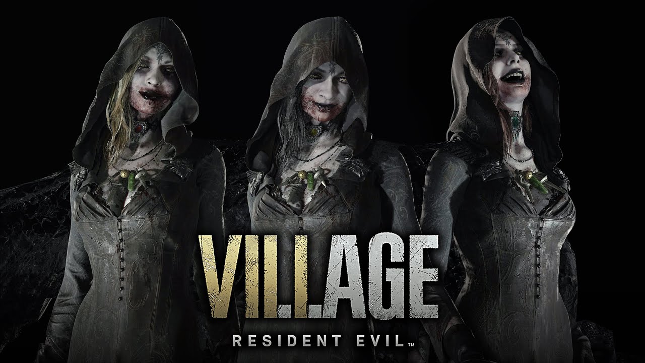 RESIDENT EVIL Village | Dimitrescu Blood Line | The Three Daughters ...