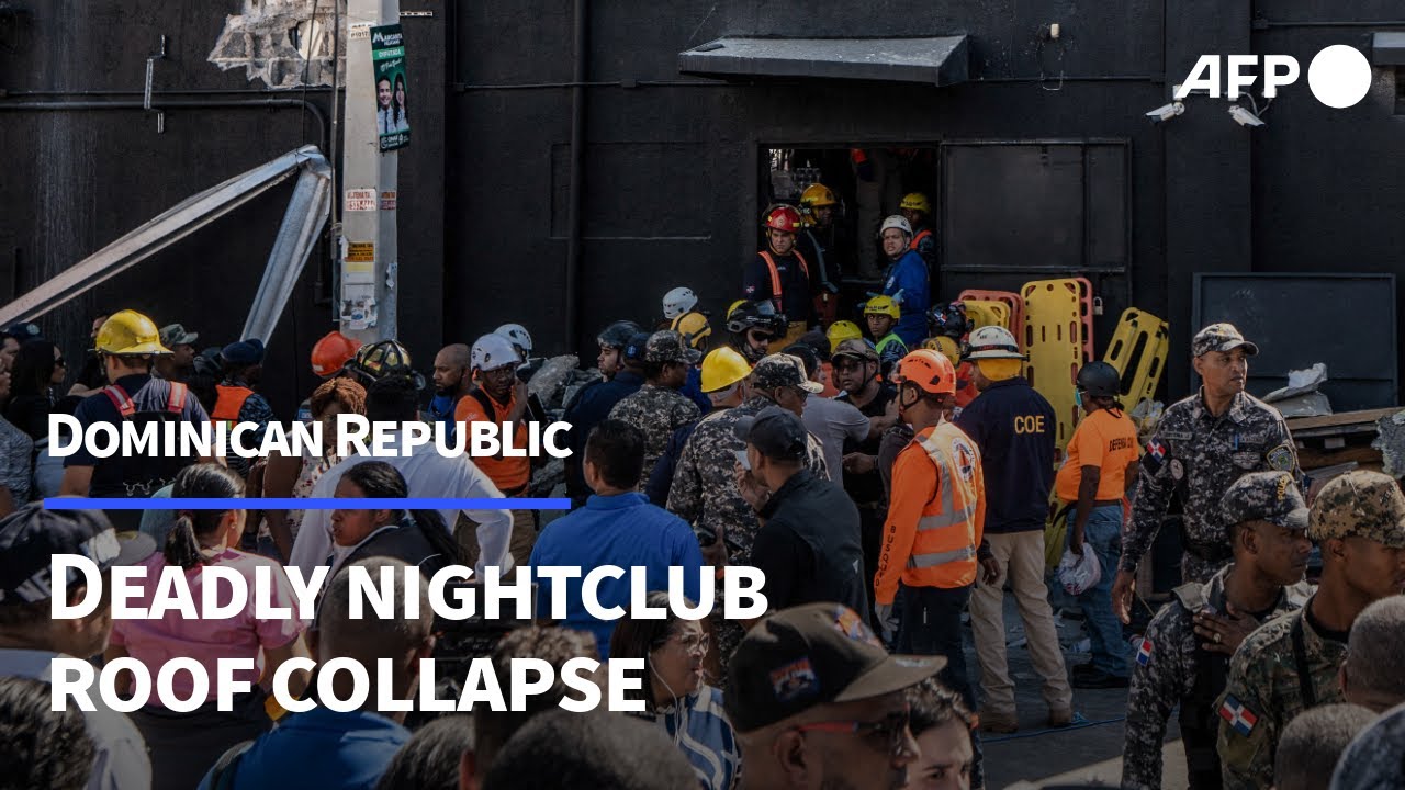 Collapsed roof Dominican nightclub as death toll rises to 27 | AFP ...
