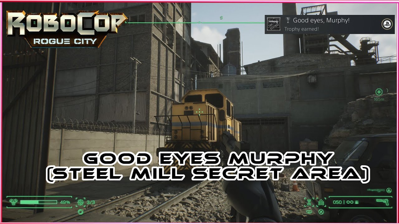 Good Eyes Murphy (Steel Mill Secret Area) PCB Auto 9 RoboCop Rogue City ...