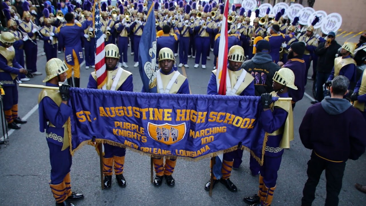 St Aug Marching band 2020 @ Hermes Pre Parade performance - YouTube