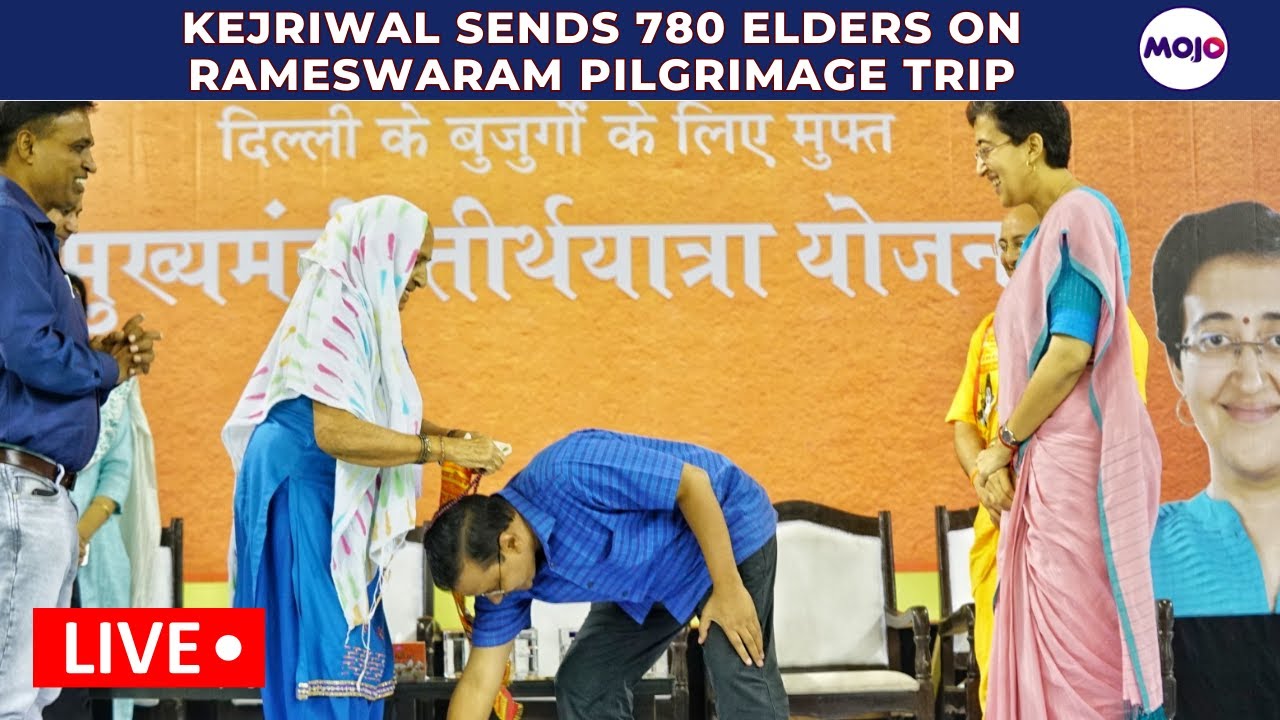 Arvind Kejriwal LIVE | Delhi Senior Citizens Avail Free Rameshwaram ...