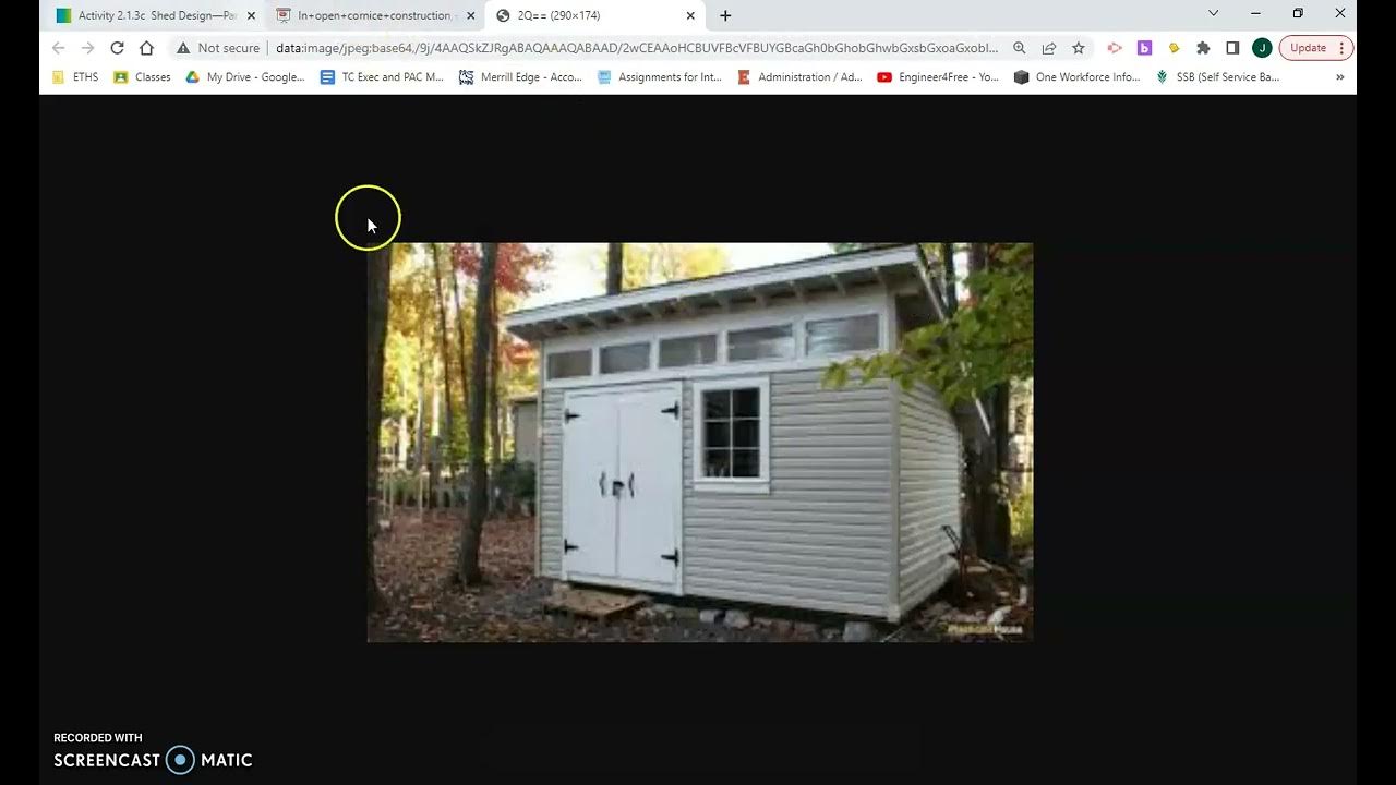 Creating Wall Section in Revit -Shed Design Activity 2.1.3 Part 4 CEA PLTW - YouTube