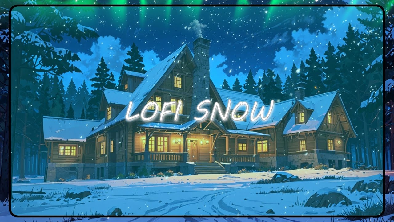 Lofi Snow 🏂 cozy beats to relax / study to 🎶 - YouTube