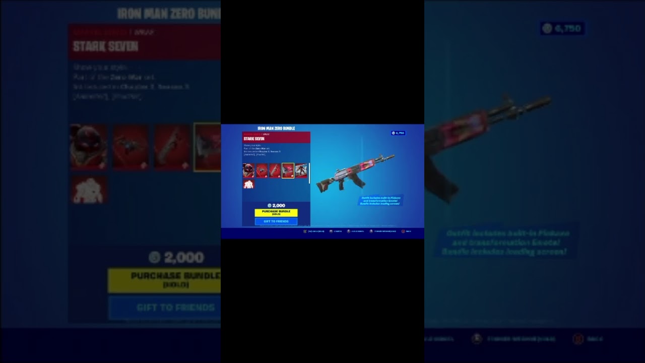 Iron Man Zero Bundle #fortnite - YouTube