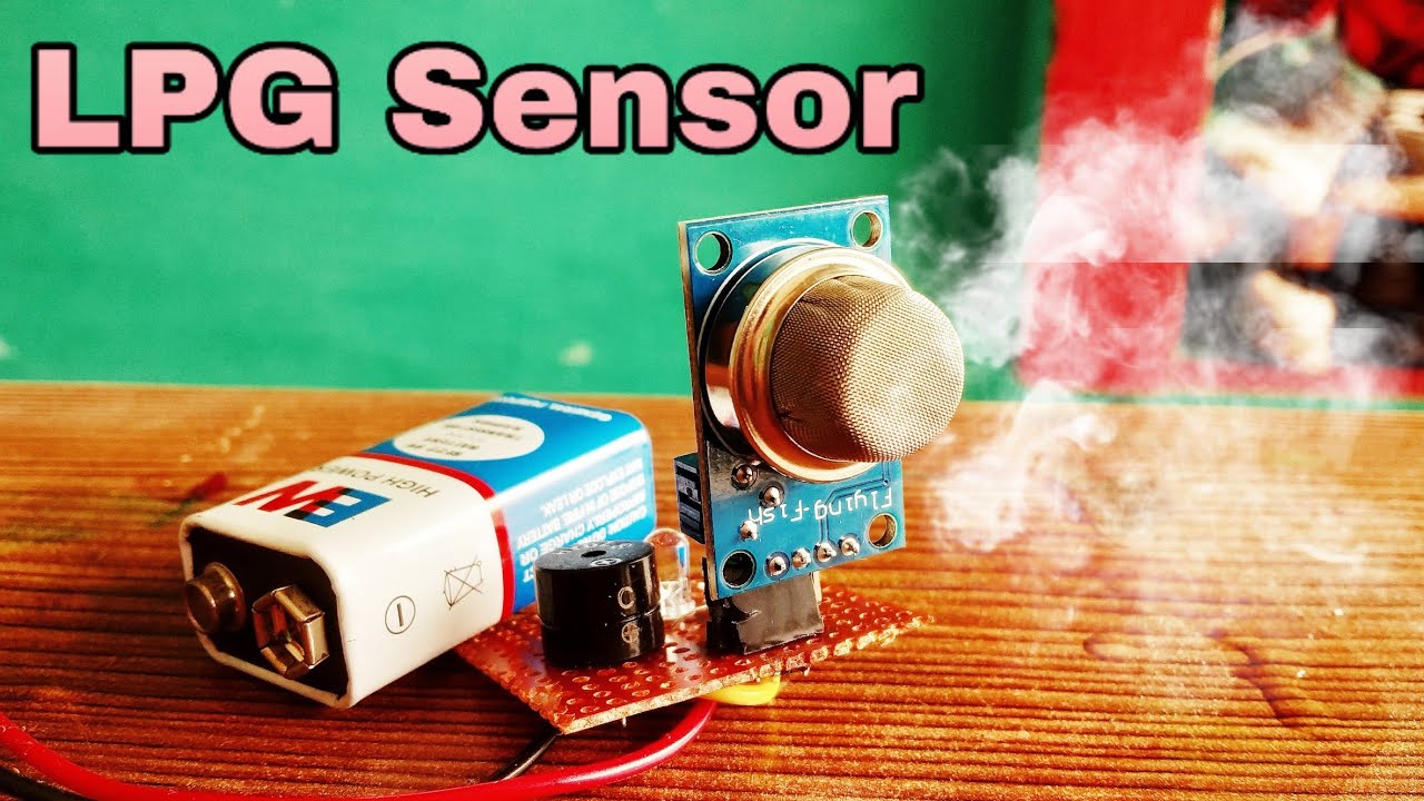 How to use MQ6 sensor at home| LPG Sensor Make|Smoke Sensor|MQ6 Use ...