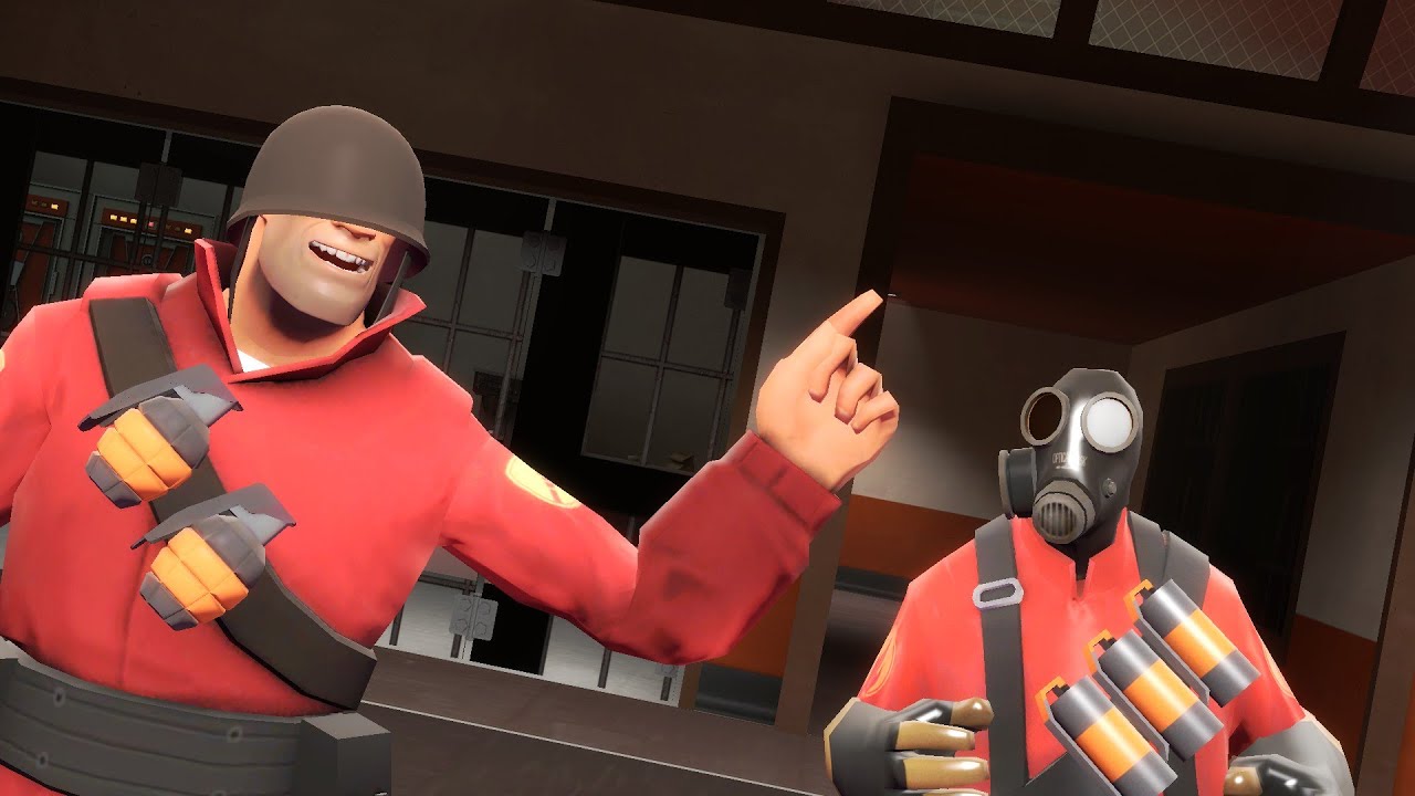 Soilder show's pyro a magic trick (TF2 Gmod) - YouTube