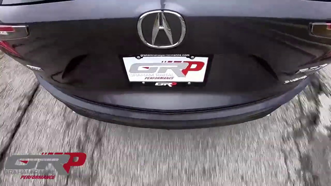 GRP Acura RDX Catback Exhaust - Driving - YouTube
