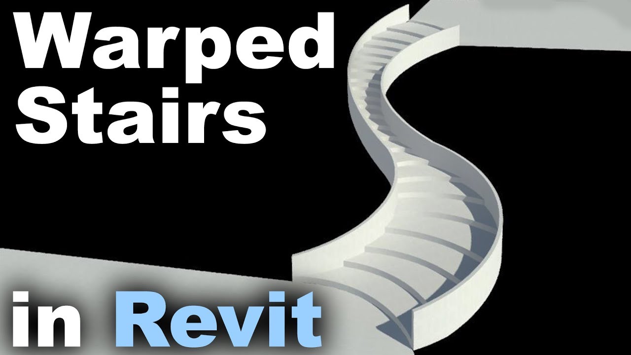 Warped Stairs in Revit Tutorial - YouTube