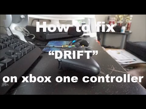 How to fix "DRIFT" on your xbox one controller - YouTube