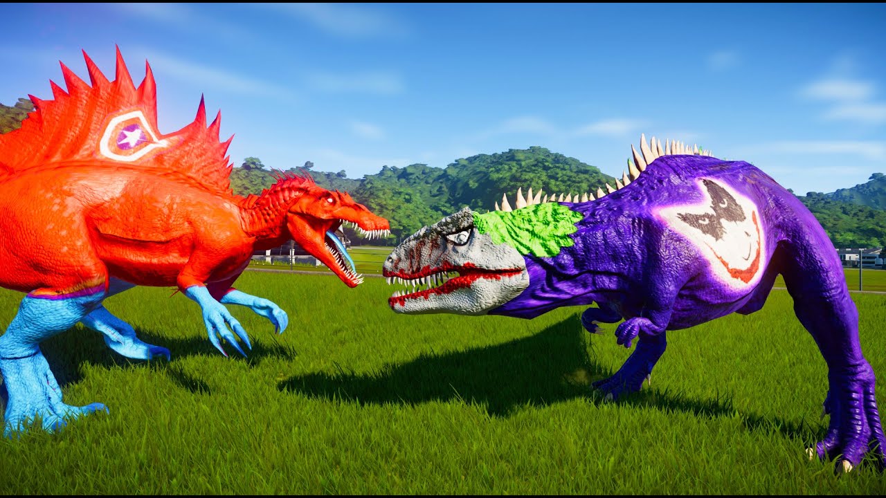 Captain Spinosaurus’s Heroic Rescue of Family Giganotosaurus from Evil ...