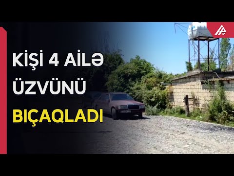 Ər arvada və onun ailəsinə dəhşət yaşatdı - APA TV
