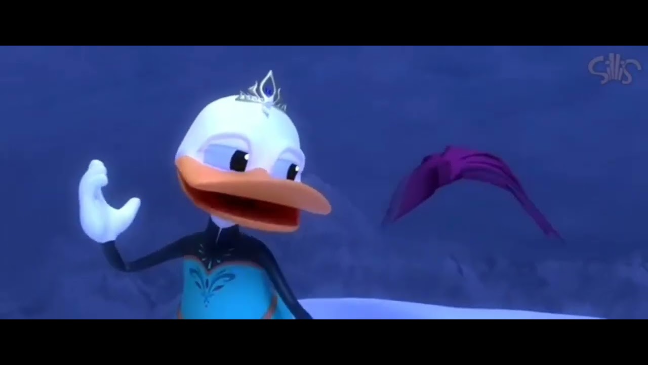 Let it go sung by Donald Duck reversed - YouTube
