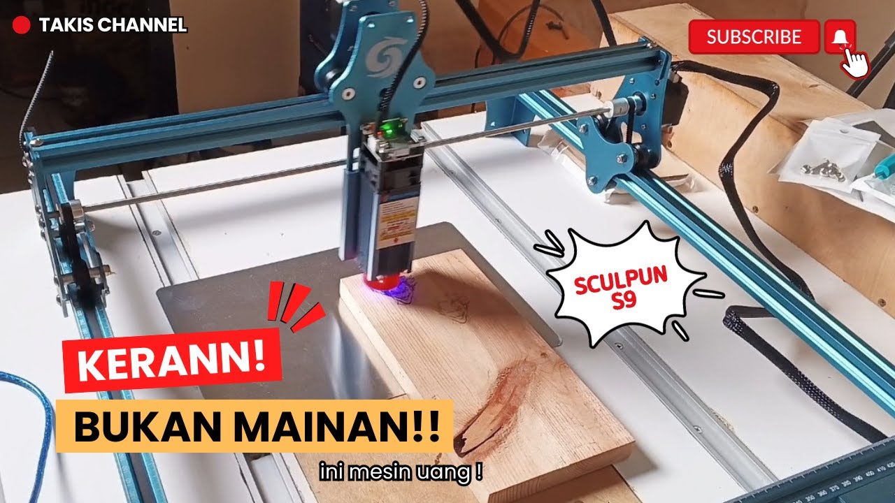 Sculpfun S9 Bukan Laser Biasa — Ini Mesin Uang untuk Bisnis Cutting ...