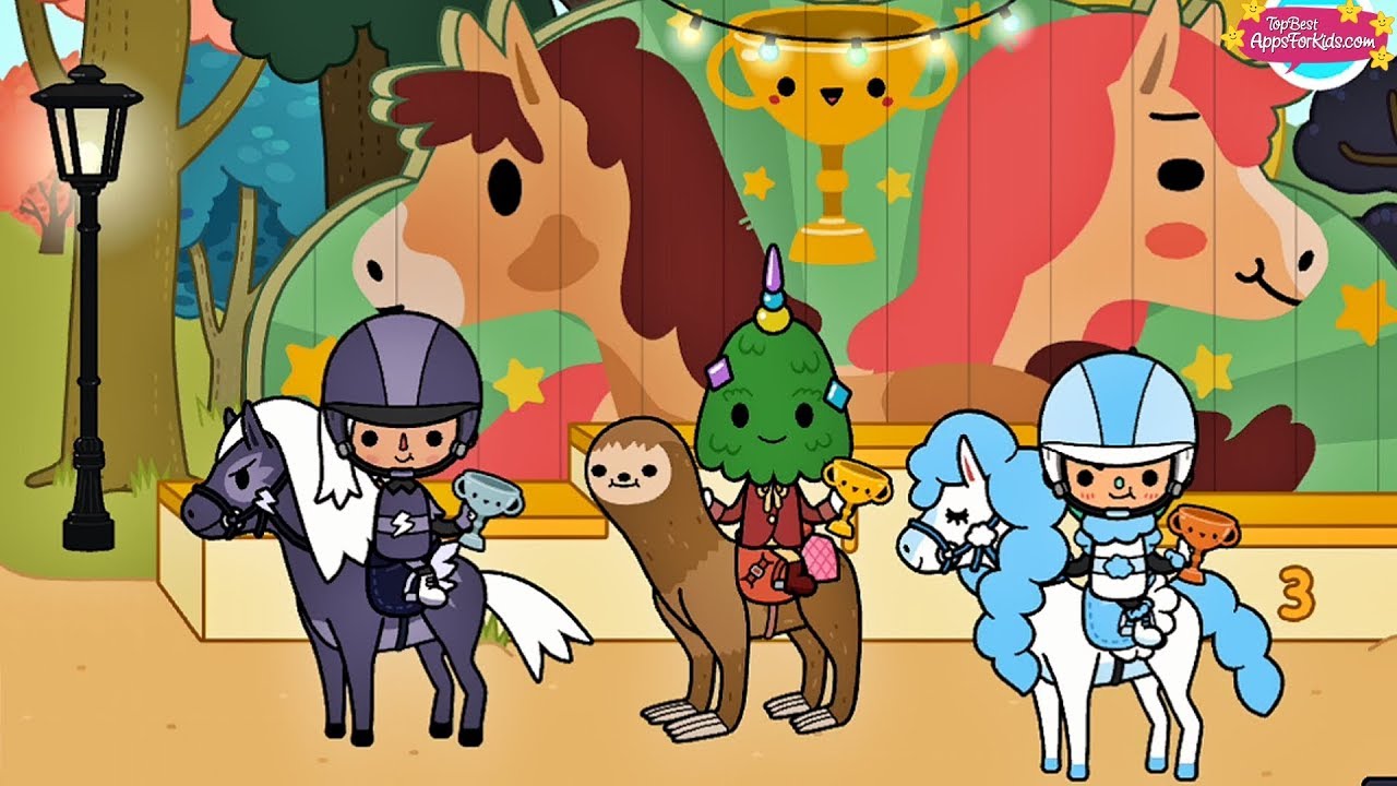 Toca Life Stable 🐎 More Horses, more Fun 🐎 Top Game App for Kids - YouTube