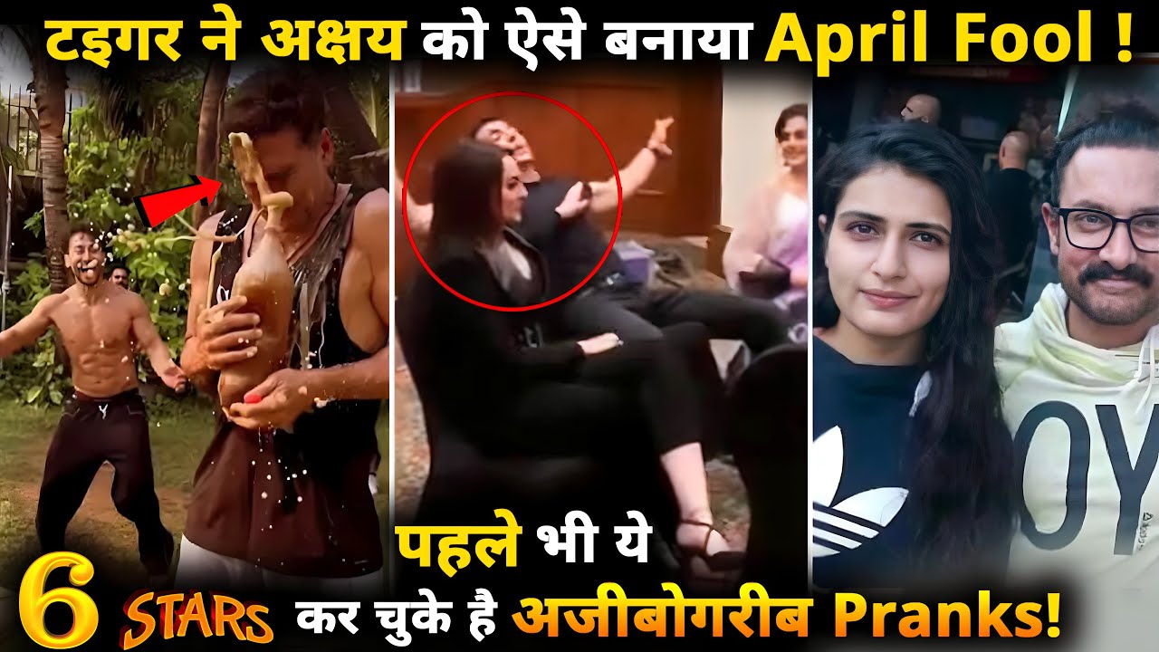 This is how Tiger made Akshay an April Fool ! These 6 stars have done ...