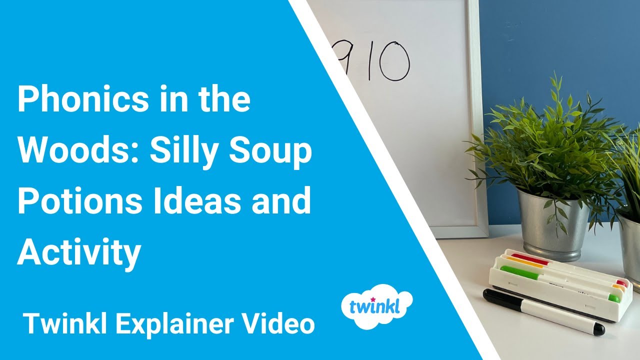 Phonics in the Woods Silly Soup Potions Ideas and Activity - YouTube