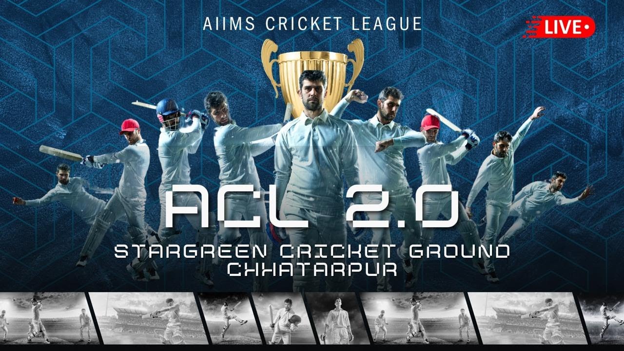 ACL 2.0 | AIIMS Cricket League 2024 | Live from Stargreen Arena, Delhi ...