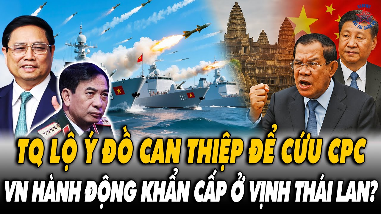 🔴[TRỰC TIẾP] TQ Lộ Mưu Đồ Can Thiệp Để Cứu CPC - VN Hành Động Khẩn Cấp ...