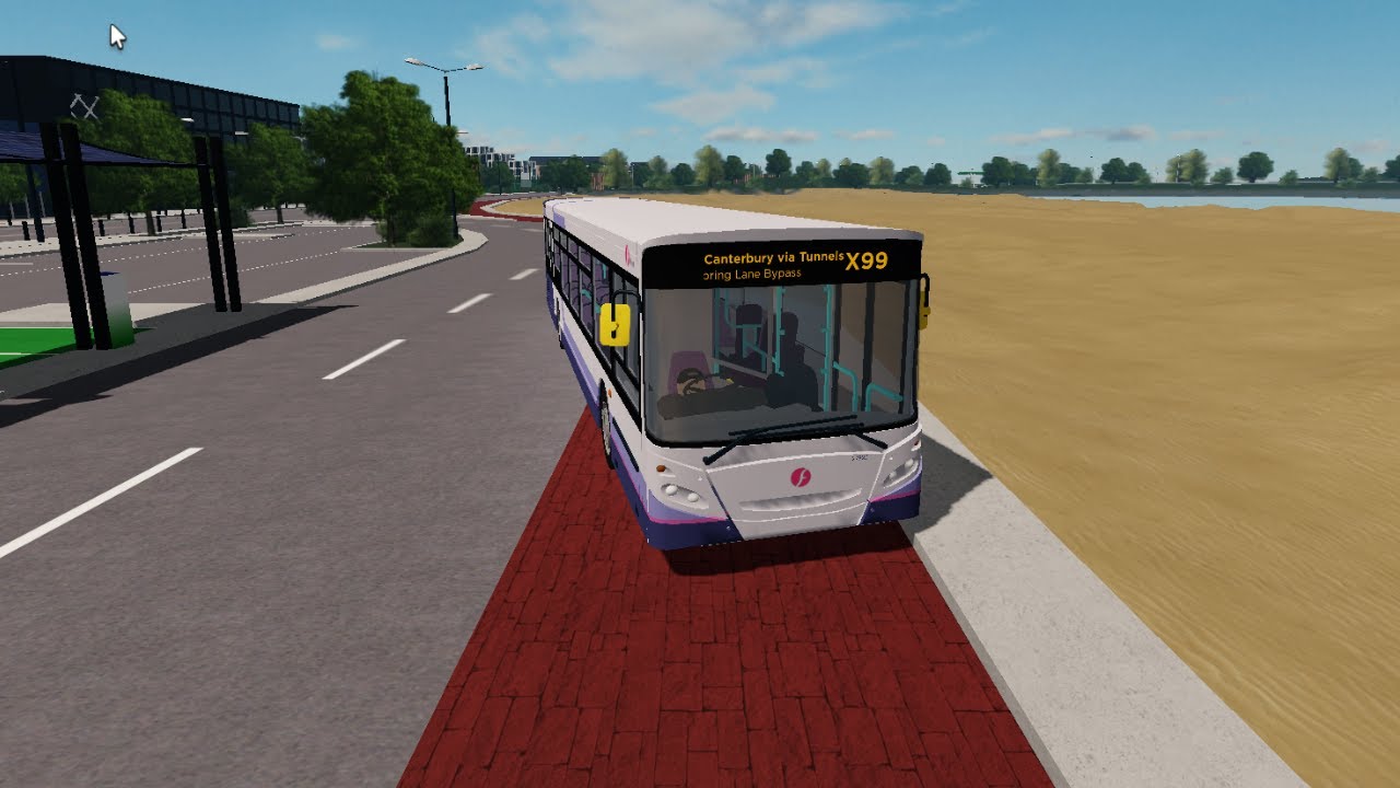 ROBLOX: Canterbury & District Bus Simulator V4.1 | X99 - Canterbury ...