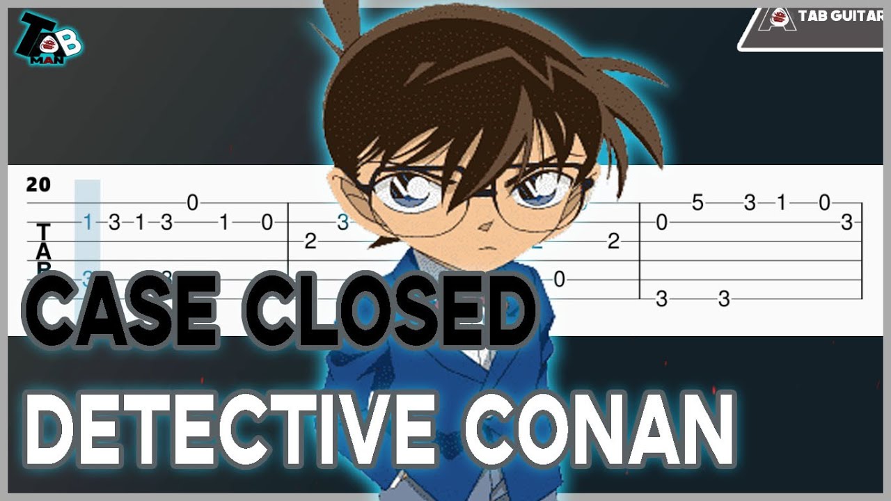 Detective Conan - Case Closed Guitar Tutorial (TAB) - YouTube