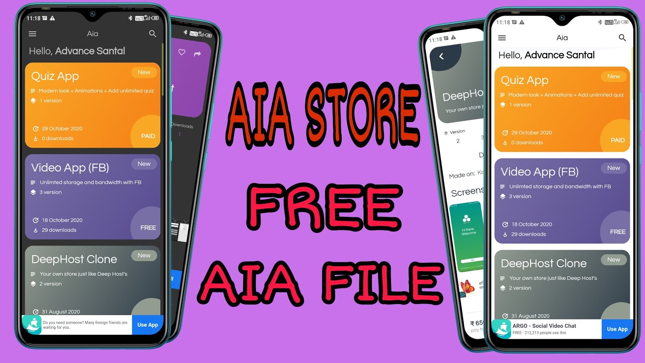 High Quality Aia Store Aia File Free With Unique UI Design By App Dev ...